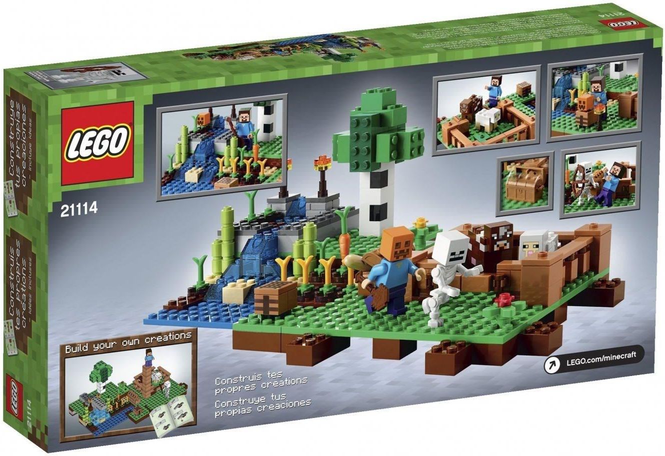 LEGO Minecraft 21114 Farma - Ceny i opinie - Ceneo.pl