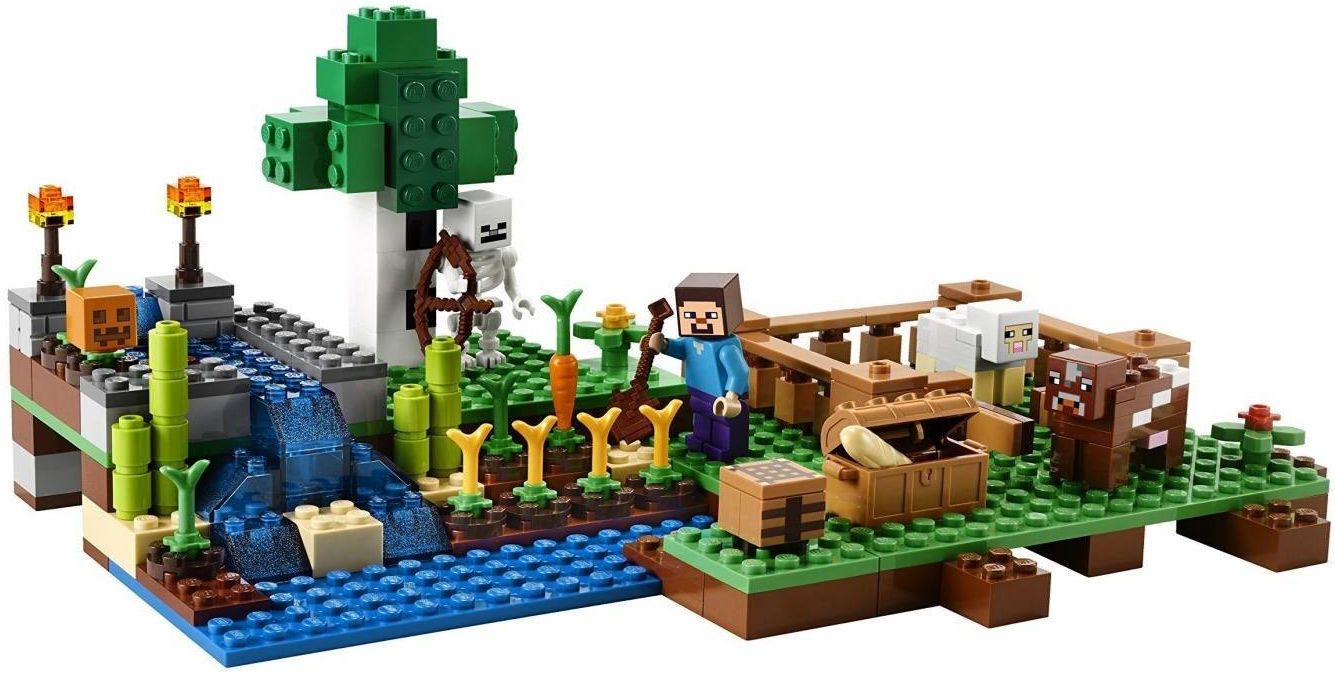 LEGO Minecraft 21114 Farma - Ceny i opinie - Ceneo.pl