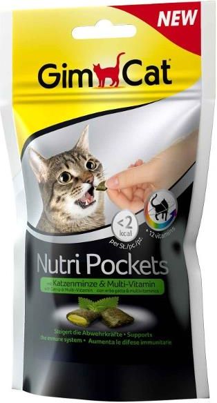 Karma Gimpet Nutri Pockets Multivit Z Kocią Miętką 60G - Ceny i opinie - Ceneo.pl