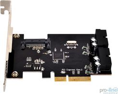Kontroler Silverstone Ecu01 (Sst-Ecu01) Pci-E 2.0 2 X Usb 3.0 Internal ...