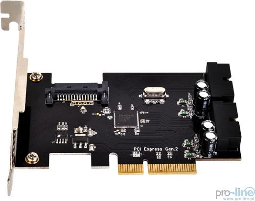 Kontroler Silverstone Ecu01 (Sst-Ecu01) Pci-E 2.0 2 X Usb 3.0 Internal ...