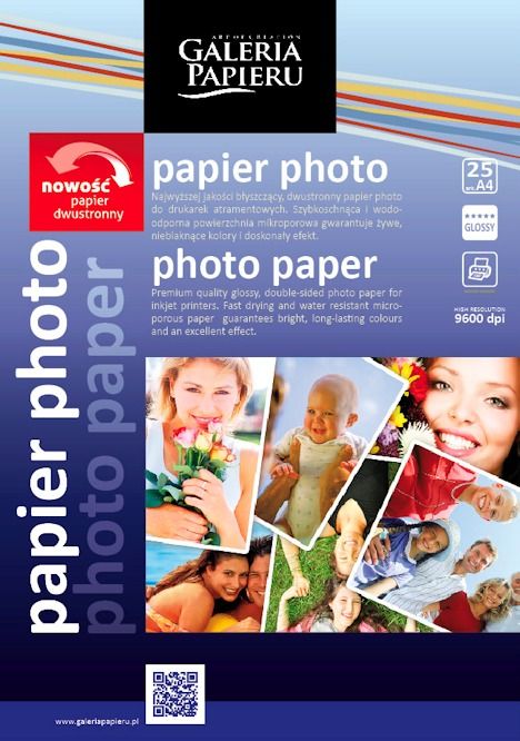 Papier fotograficzny Argo Papier Photo Glossy 13X18Cm 50Ark. Dwustronny ...