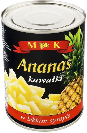 Mk Ananas Kawałki 565G - Ceny i opinie - Ceneo.pl