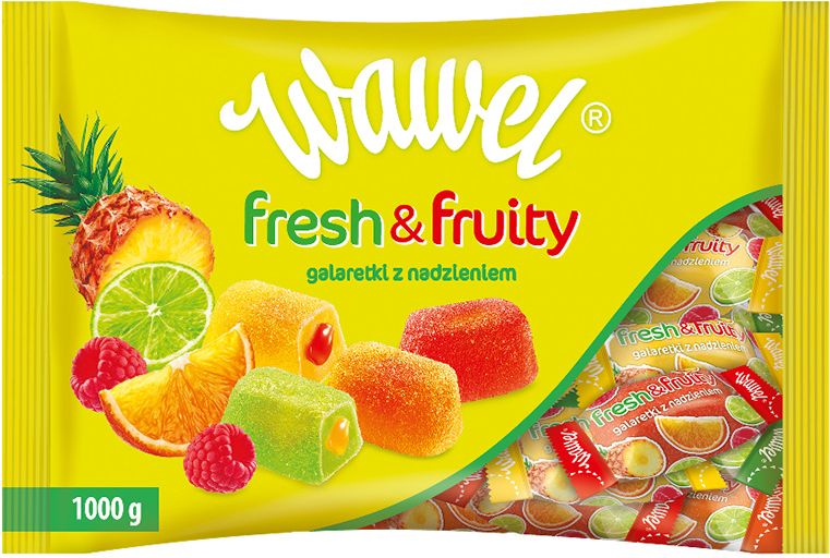 Wawel Galaretki Fresh & Fruity luz 10dag - Ceny i opinie - Ceneo.pl