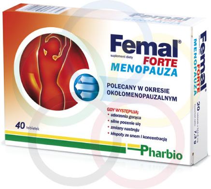 Lek homeopatyczny Femal Forte Menopauza 40 tabletek - Opinie i ceny na ...