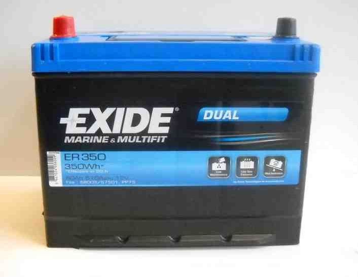 Exide 80Ah 510A Dual Er350 Dc - Opinie i ceny na Ceneo.pl