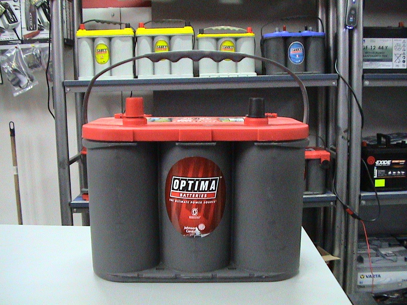 Optima 50Ah 1000A RED TOP AGM RTS4.2 - Opinie i ceny na Ceneo.pl