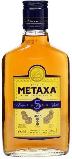 Metaxa 5* Brandy 200Ml - Ceny i opinie - Ceneo.pl