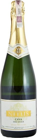 Nitus Cava Semi Dulce Wino Musujące Hiszpańskie Wino Białe 750Ml - Ceny ...