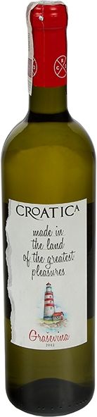 Croatica Grasevina Bianco Wino Chorwackie Białe 750Ml - Ceny i opinie ...