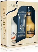 Zestaw Likier Canari Toffie + Advocaat Dalkowski +Kieliszek 350Ml ...