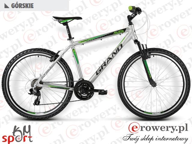 Rower Grand Rock 300 2015 - Rowery Górskie Męskie - Ceny i opinie Ceneo.pl