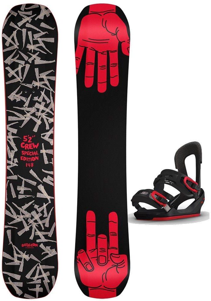 Deska snowboardowa Bataleon Crew Special Edition151 + Switchback 5'2 ...