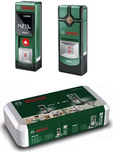 Bosch Zestaw dalmierz plr 15 + detektor pmd 7 0603672002 - - Opinie i ...