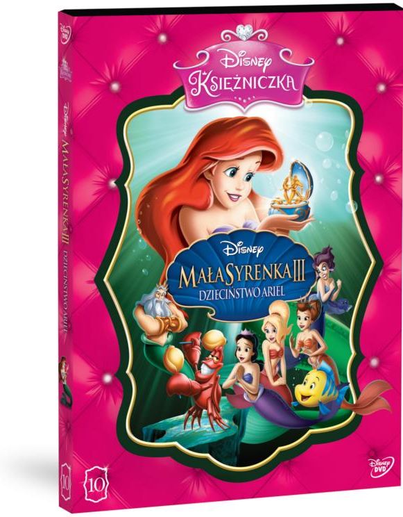 Film DVD Mała Syrenka 3: Dzieciństwo Ariel (Disney Księżniczka) (DVD ...