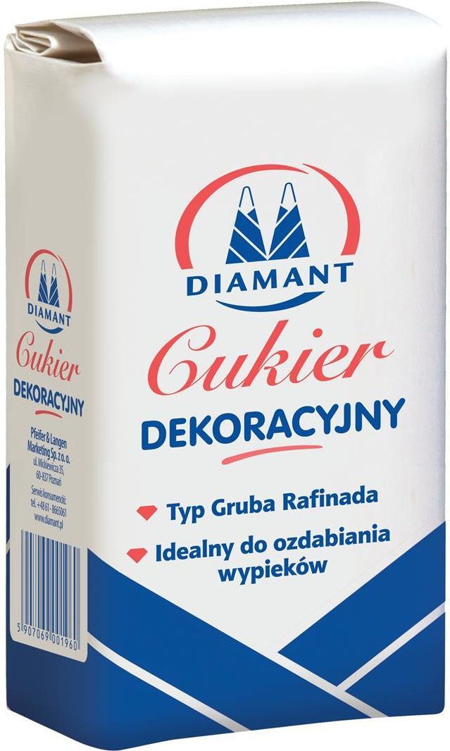 Diamant Cukier Gruba Rafinada 1kg - Ceny i opinie - Ceneo.pl