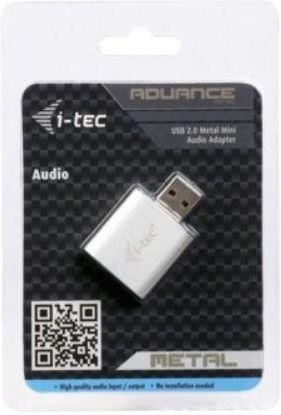 Karta muzyczna Itec I-Tec Usb Metal Mini Audio Adapter (U2AMETAL ...