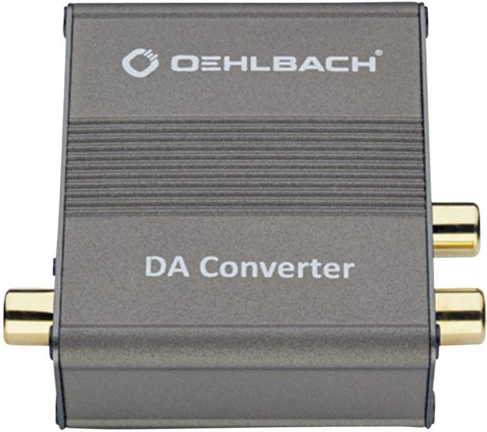 Oehlbach DA Converter 6064 Przetwornik Cyfrowo - Analogowy - opinie i ...