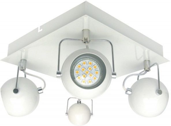 Candellux Tony Led 4pł. Gu10 Biały 98-25081 - Opinie i atrakcyjne ceny ...