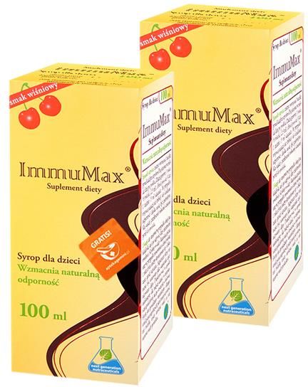 Immumax dla dzieci, syrop, 100ml - Opinie i ceny na Ceneo.pl