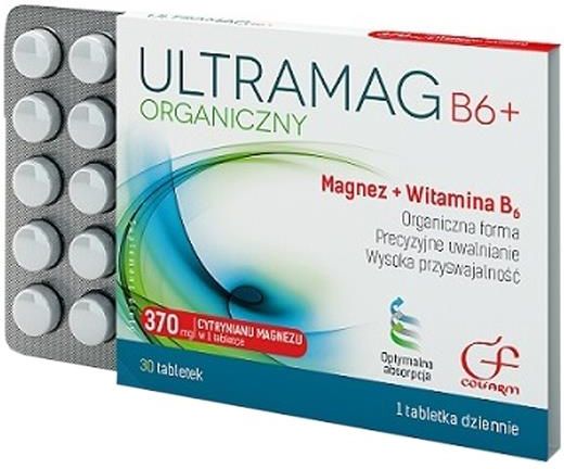 Ultramag B6 30 tabletek x 25 blistry Box - Opinie i ceny na Ceneo.pl