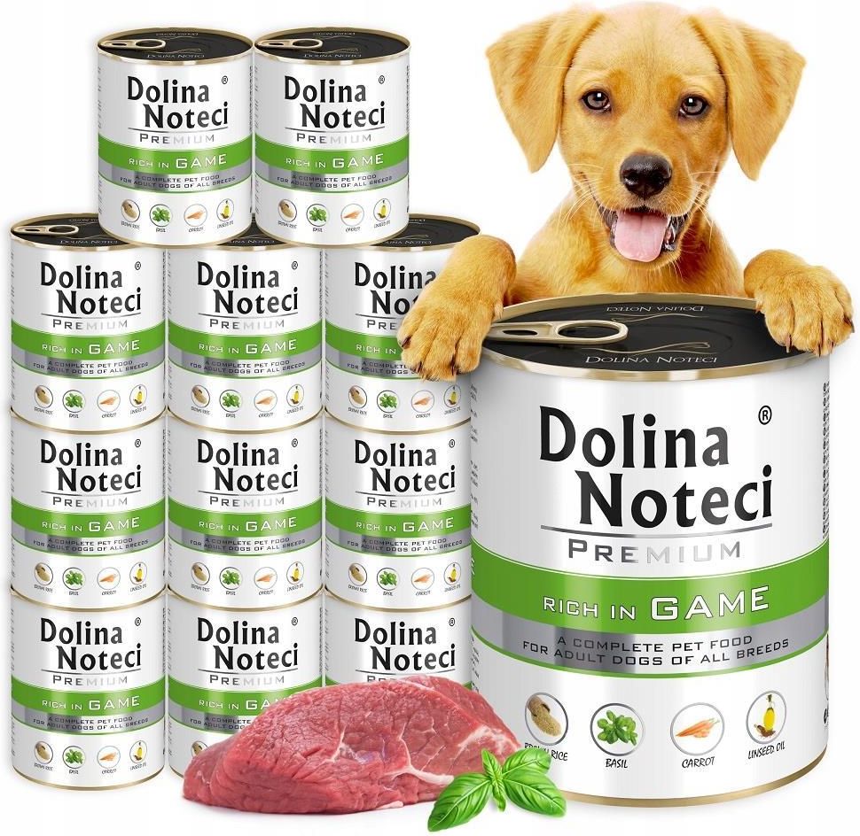 Karma Dolina Noteci Premium Bogata W Dziczyznę 12X800G - Ceny i opinie - Ceneo.pl