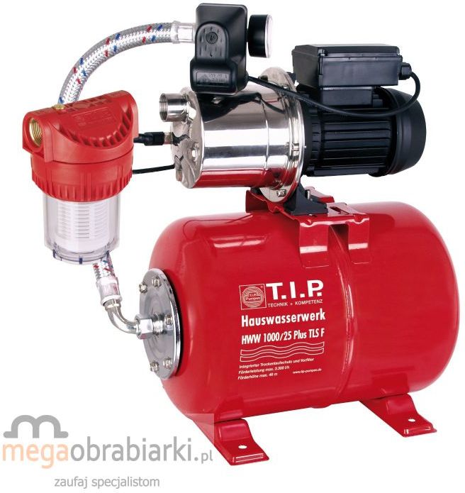 Tip Hydrofor 24 L Hww 1000/25 Plus Tls/F - Ceny i opinie - Ceneo.pl