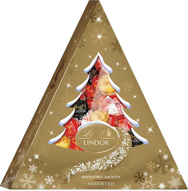Lindt Lindor Christmas Tree Assorted 175g - Ceny i opinie - Ceneo.pl
