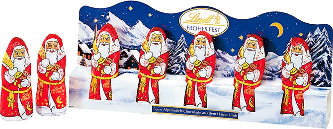 Lindt Santa Claus Mini Mikołaj 5 x 10g św. - Ceny i opinie - Ceneo.pl