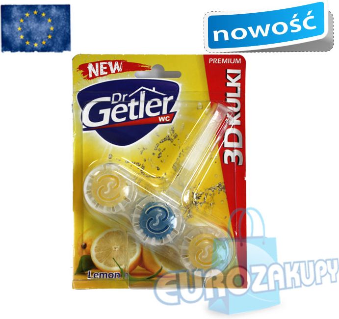 Dr. Getler Wc Kulki 3d Lemon - Opinie i atrakcyjne ceny na Ceneo.pl