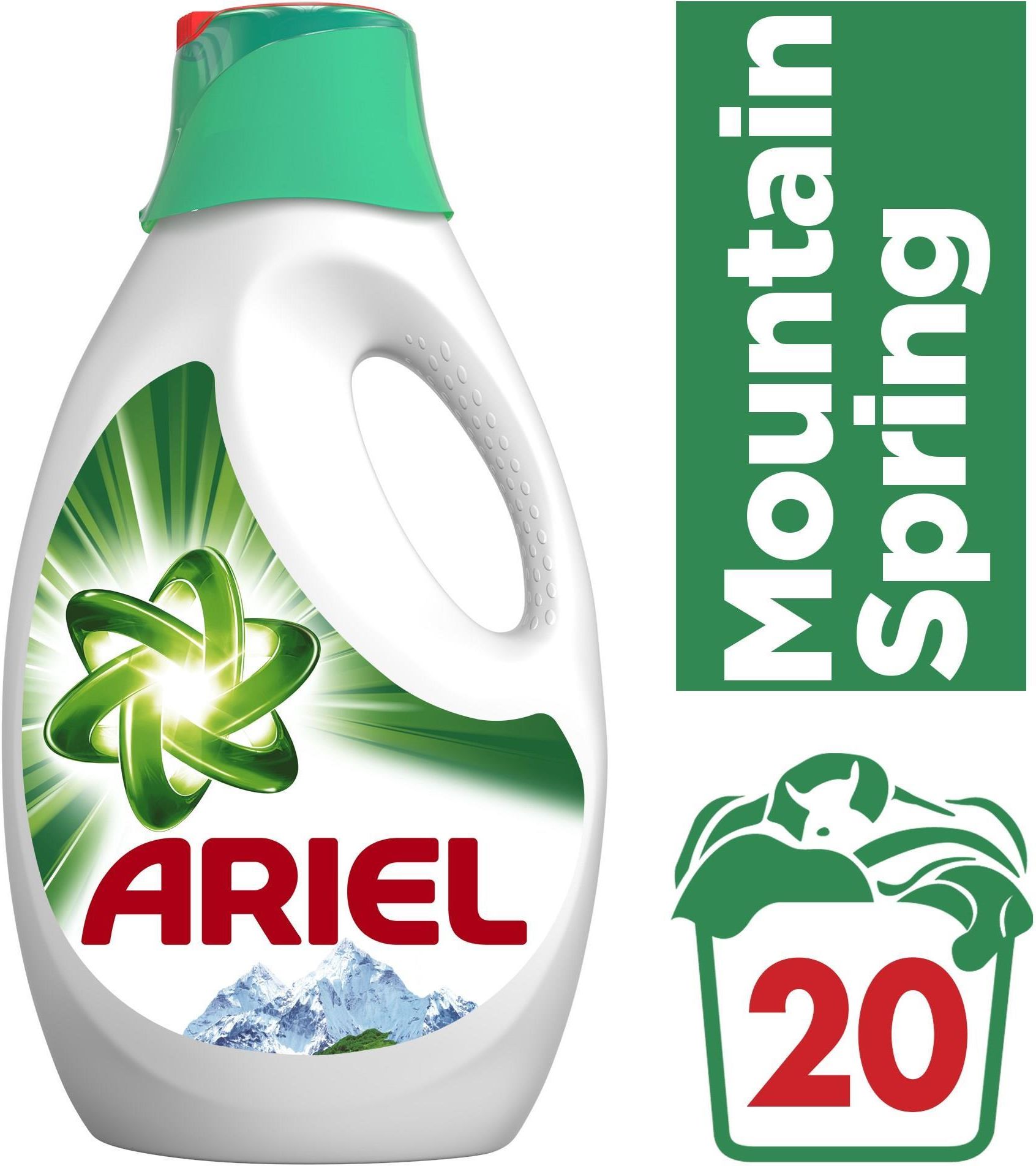 Ariel Mountain Spring Płyn do prania 1,3L 20 prań - Opinie i atrakcyjne ...