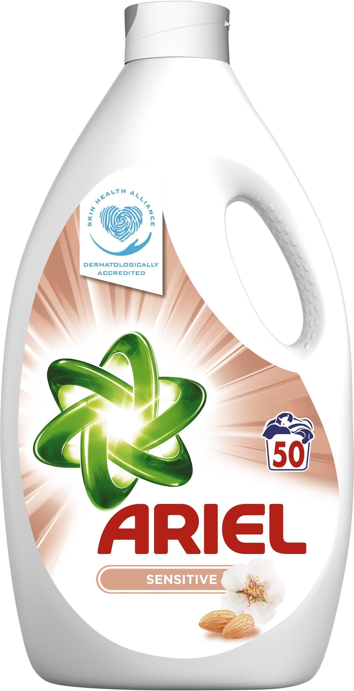 Ariel Sensitive Płyn do prania 3,25L 50 prań - Opinie i atrakcyjne ceny ...