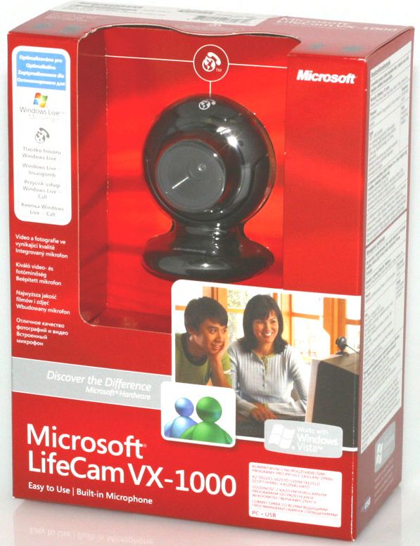 Kamera internetowa MICROSOFT Webcam LifeCam VX-1000 USB - Opinie i ceny ...