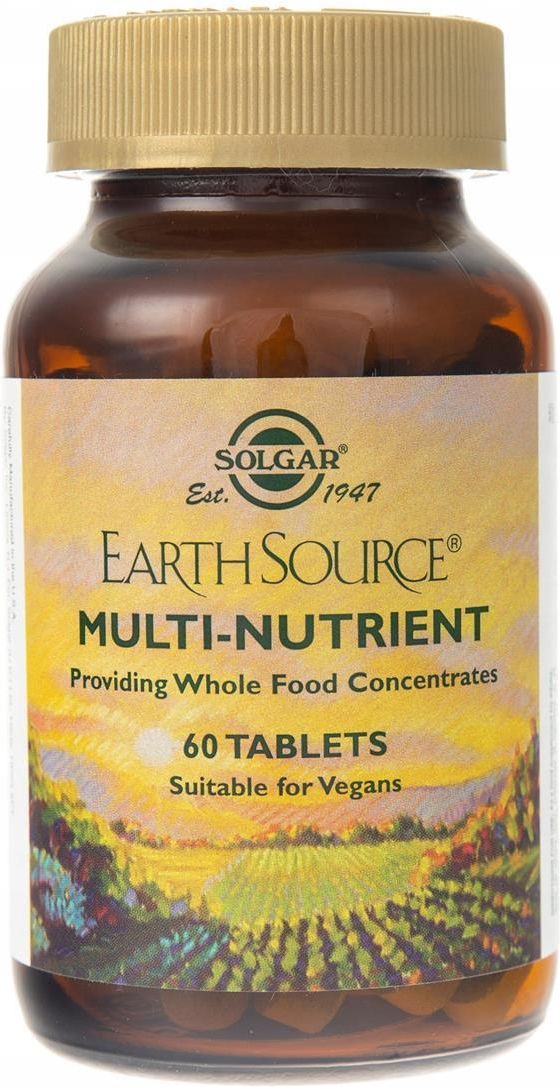 SOLGAR EARTH SOURCE MULTI-SKŁADNIKOWY 60 tabl - Opinie i ceny na Ceneo.pl