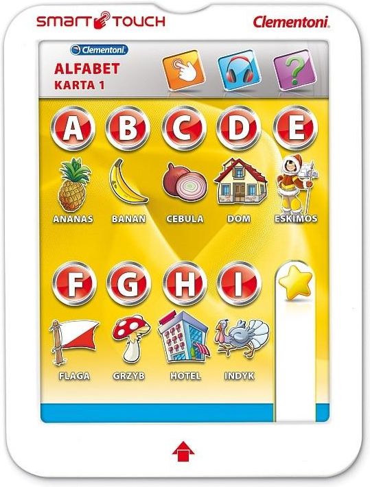 Clementoni Tablet Touch Pad Sapientino Mówi Pl-Ang 60080 - Ceny i ...