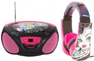 Odtwarzacz Radio Boombox Słuchawki Monster High - Ceny i opinie - Ceneo.pl