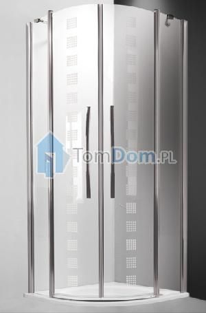 Kabina prysznicowa Roltechnik TOWER LINE TR2 Design+ profil briliant ...