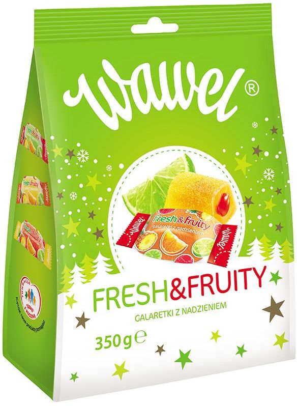 Wawel Galaretki Fresh & Fruity 350G Św. - Ceny i opinie - Ceneo.pl