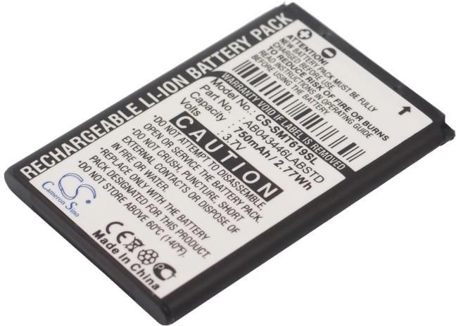 Bateria Cameron Sino Samsung Sgh-T619 / Ab043446Labstd 750Mah 2.77Wh Li ...