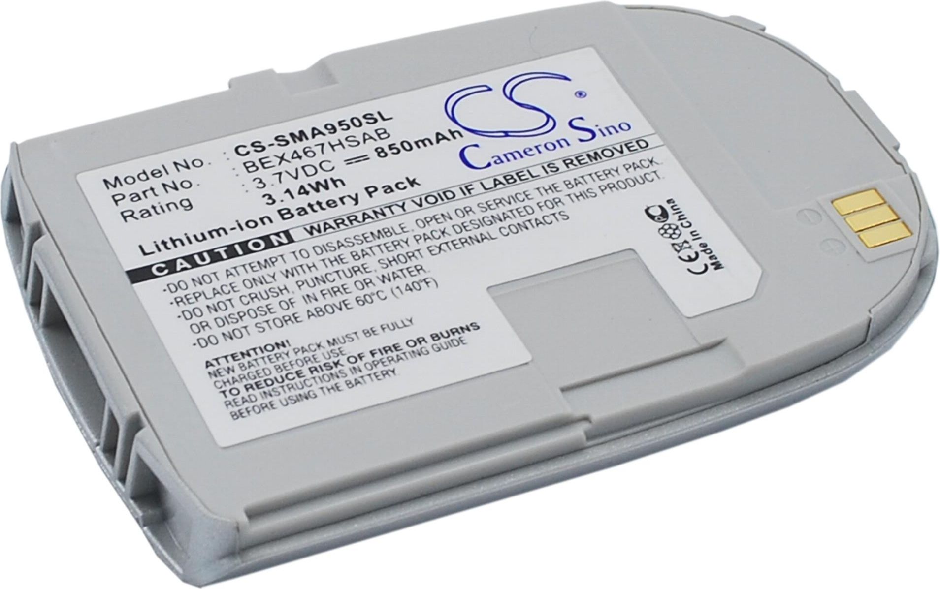 Bateria Cameron Sino Samsung Sch-A950 / Bex467Hsab 850Mah 3.15Wh Li-Ion ...