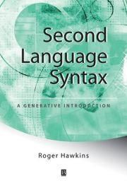 Second Language Syntax: A Generative Introduction - Literatura ...