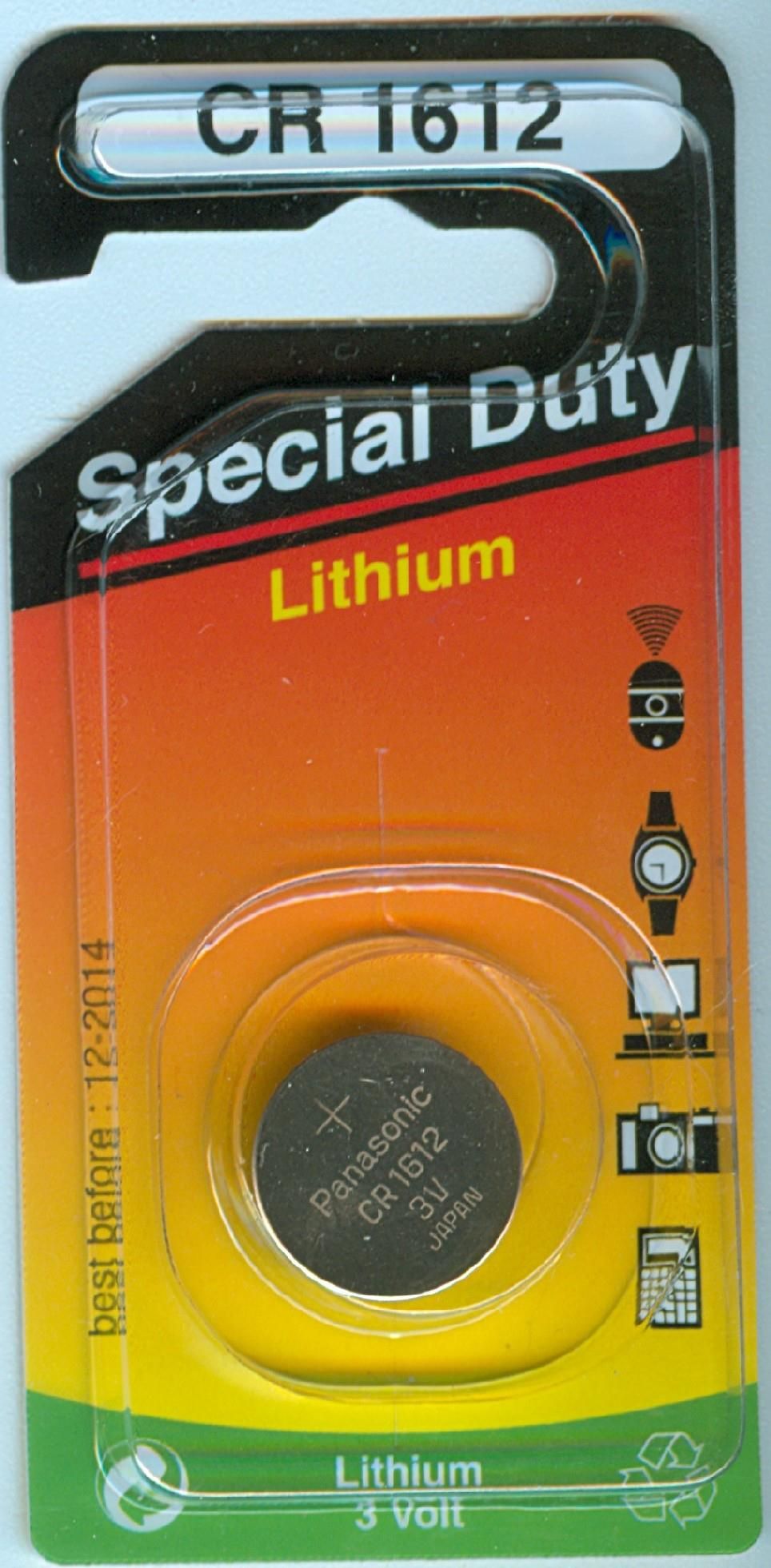 Panasonic CR1612 3.0V - Ceny i opinie na Ceneo.pl