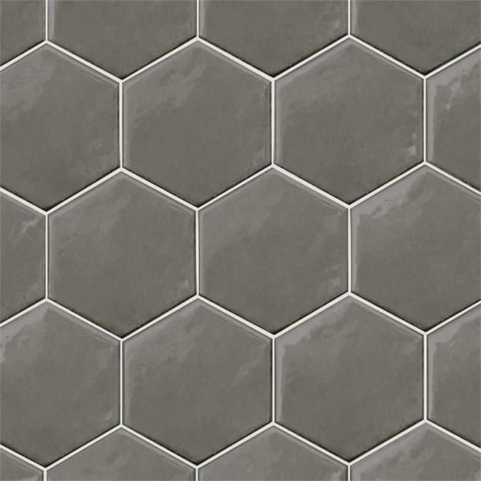Płytki Equipe Hexatile Gris Oscuro pol. 17,5x20 - Opinie i ceny na Ceneo.pl