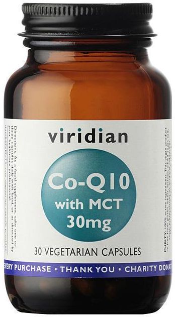 Viridian Co-Q10 Z Mct 30mg Koenzym Q10 30kaps. - Opinie i ceny na Ceneo.pl