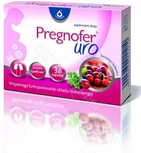 Oleofarm Pregnofer Uro Preparat Dla Kobiet W Ciąży 36 kaps - Opinie i ...