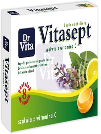 Dr Vita Vitasept szałwia - 10 tabl. - Opinie i ceny na Ceneo.pl
