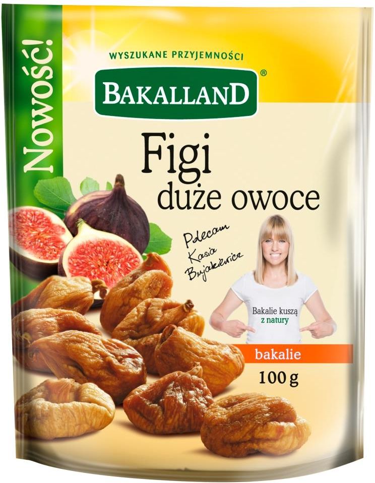Bakalland Figi Duże Owoce Suszone 100g - Ceny i opinie - Ceneo.pl