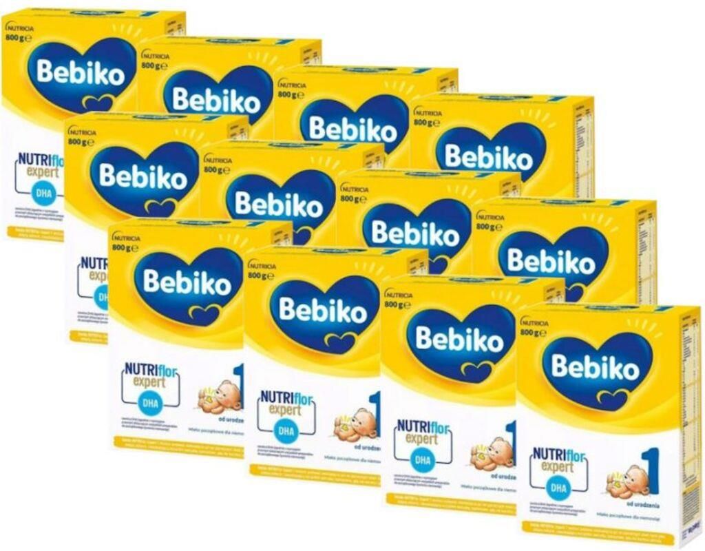 Bebiko 1 Nutriflor Plus 12X800G - Ceny i opinie - Ceneo.pl