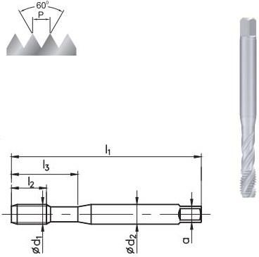 Fanar Gwintownik DIN 371-C M10 R40 HSSE 800 Fanar C2-511101-0100 - Opinie i ceny na Ceneo.pl