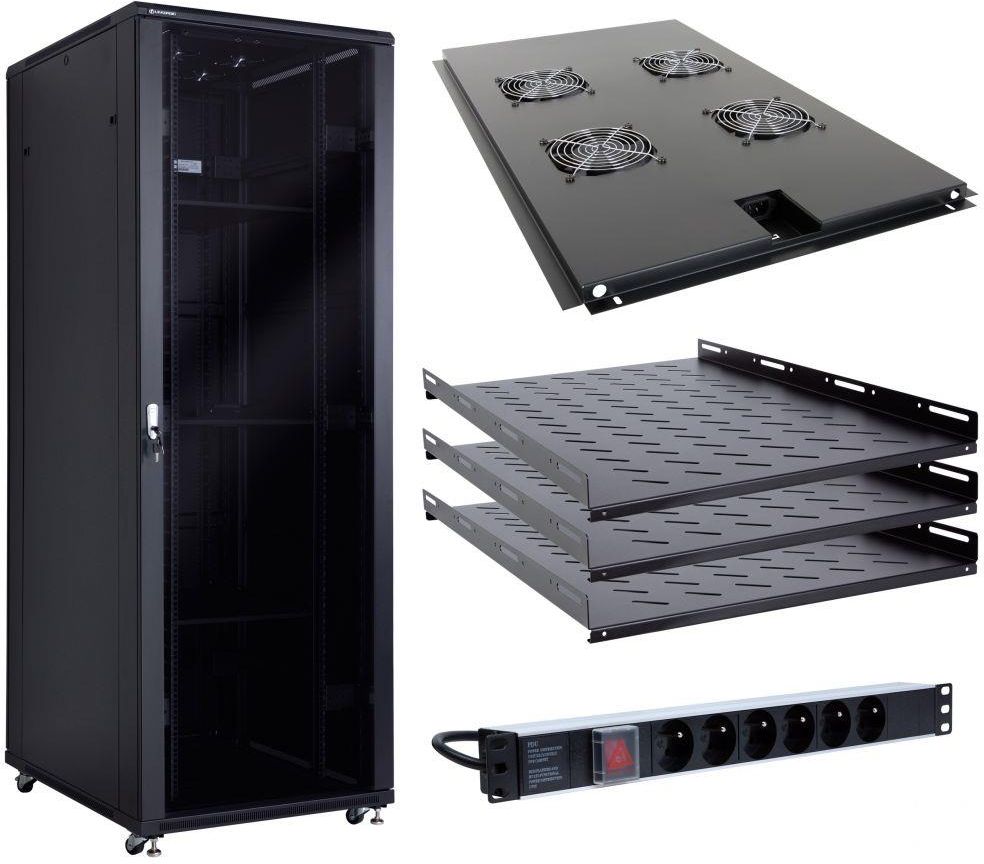 Linkbasic Rack 19'' 42U (NCB42-812-BAA-C) - Opinie i ceny na Ceneo.pl